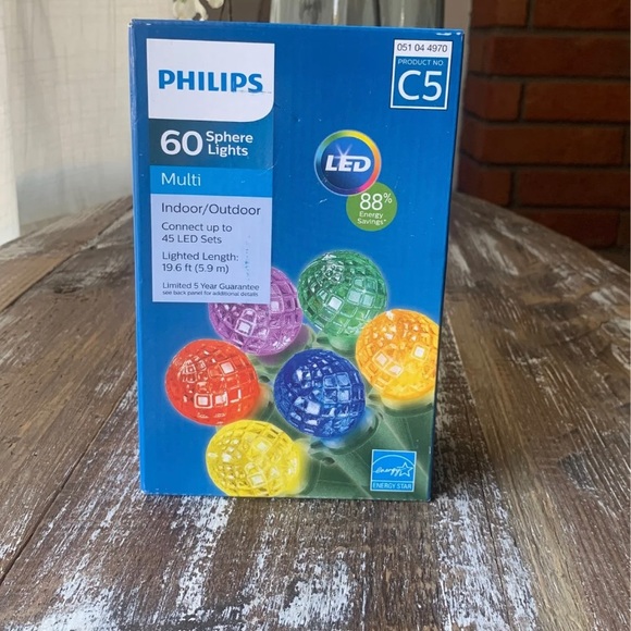 Philips | Holiday | Philips 6 Multi Sphere Lights | Poshmark